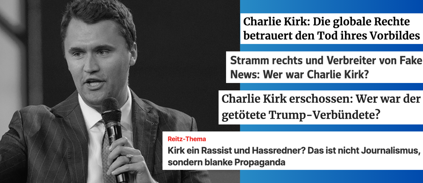 Charlie Kirk - oder: Wer ohne Sünde ist, der werfe den ersten Stein ...